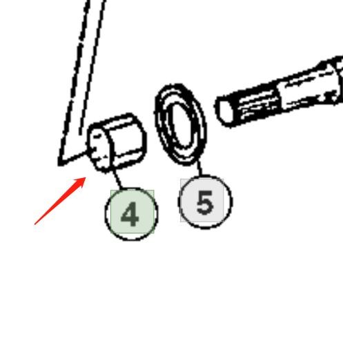 L100636 JD BUSHING FOR TRACTOR Front Axle Housing Hub FITS FOR JD(JD ...
